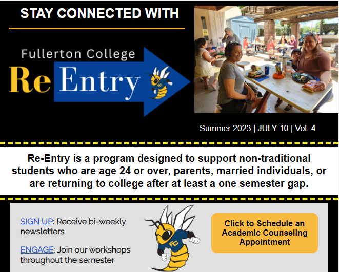 Re-Entry | Counseling at Fullerton College